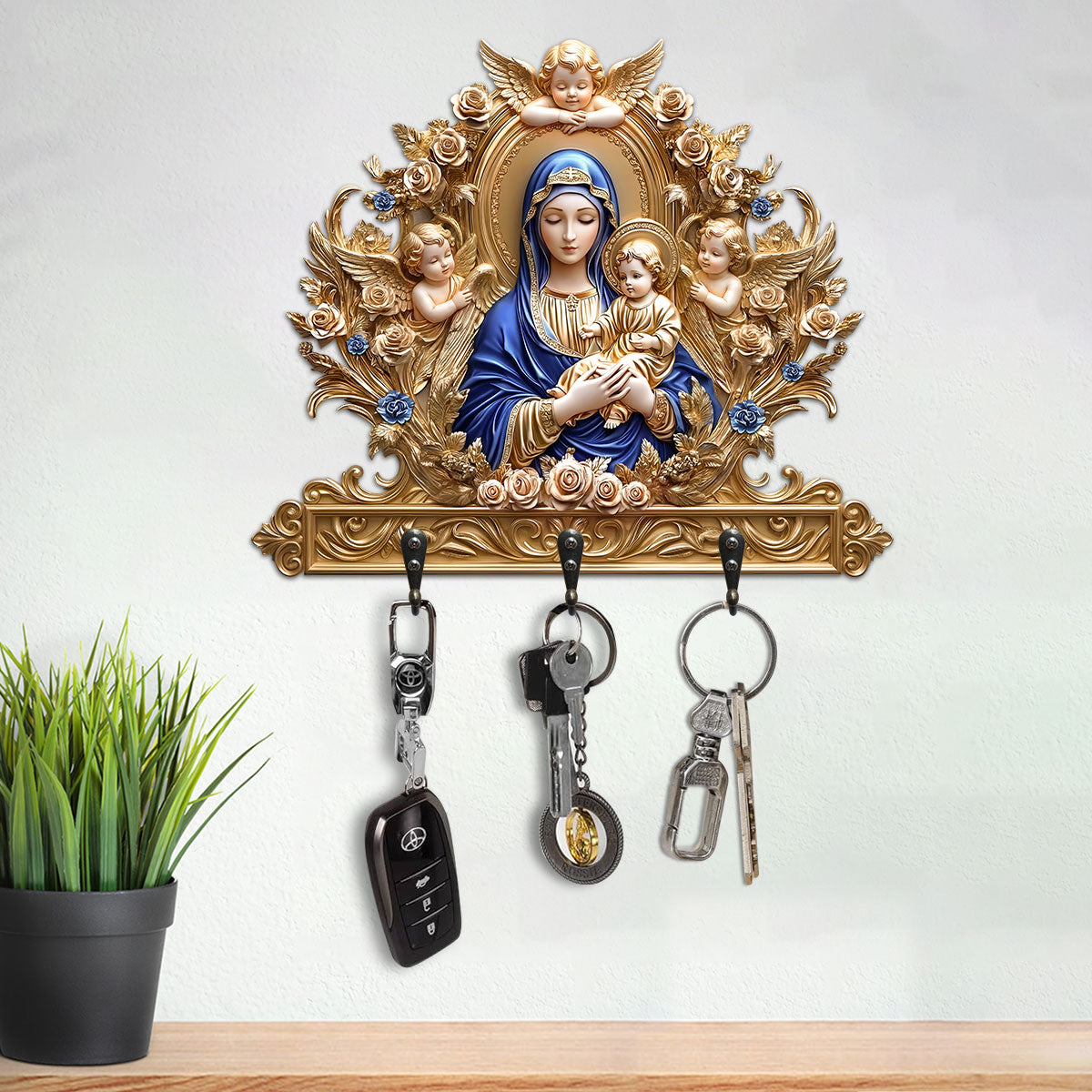 Mother Of Divine Love - Key Holder – FaithCorner
