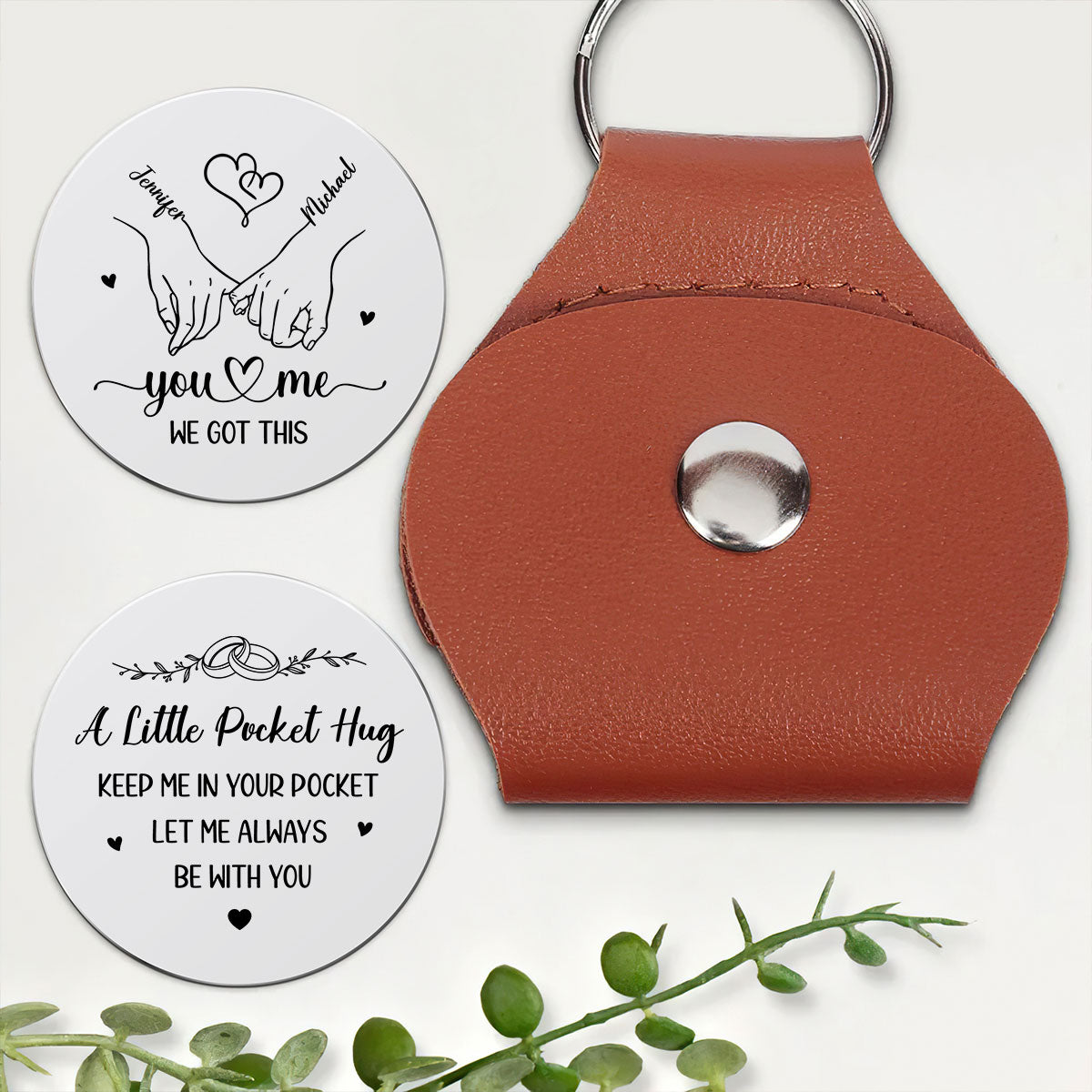 You And Me We Got This - Personalized Pocket Hug – FaithCorner