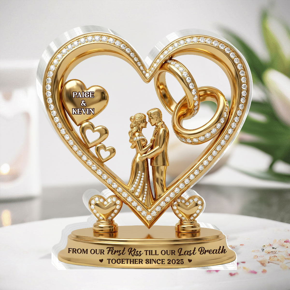 From Our First Kiss Till Our Last Breath Ver 2 - Personalized Custom S ...