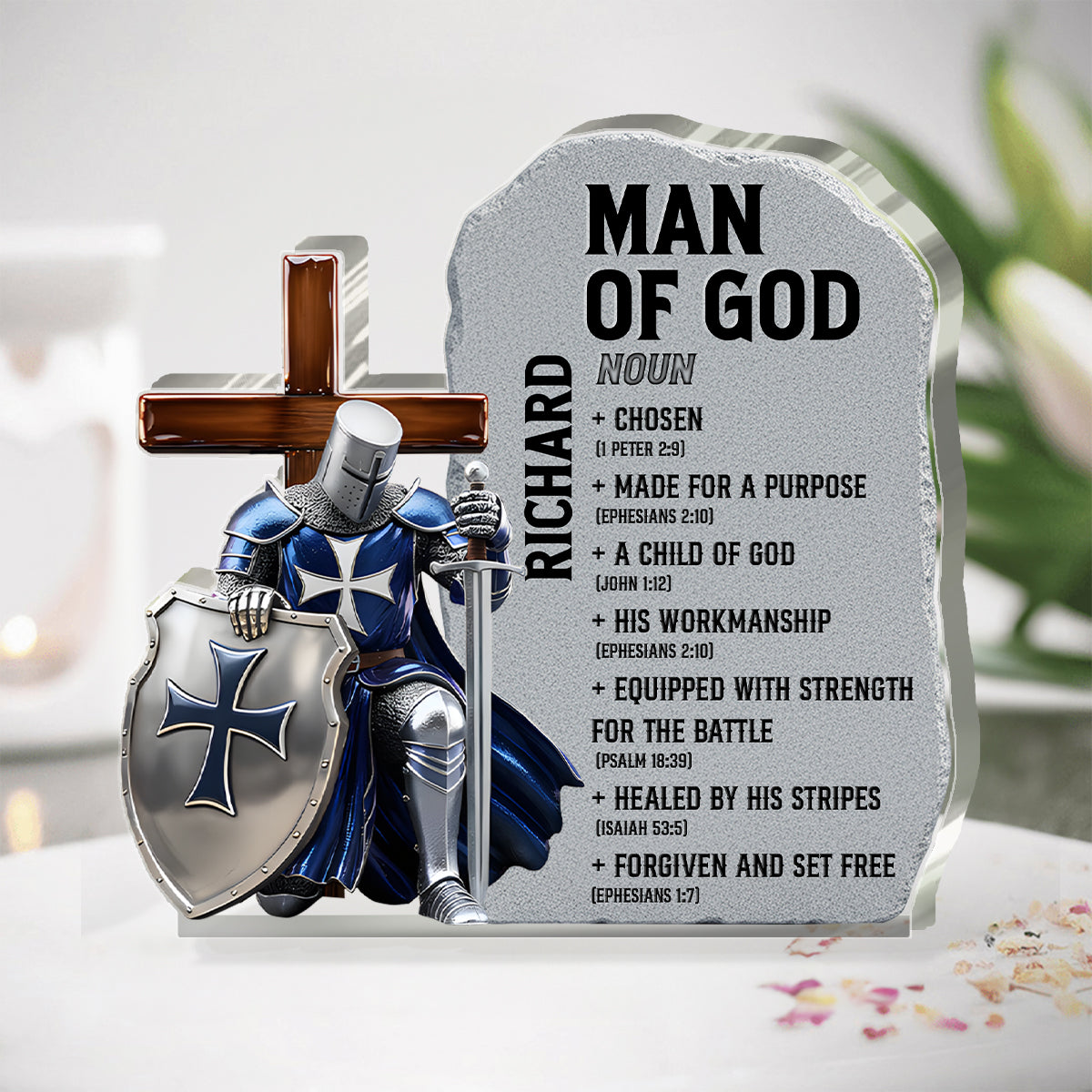 Child Of God - Personalized Custom Shaped Squared Acrylic Plaque ...