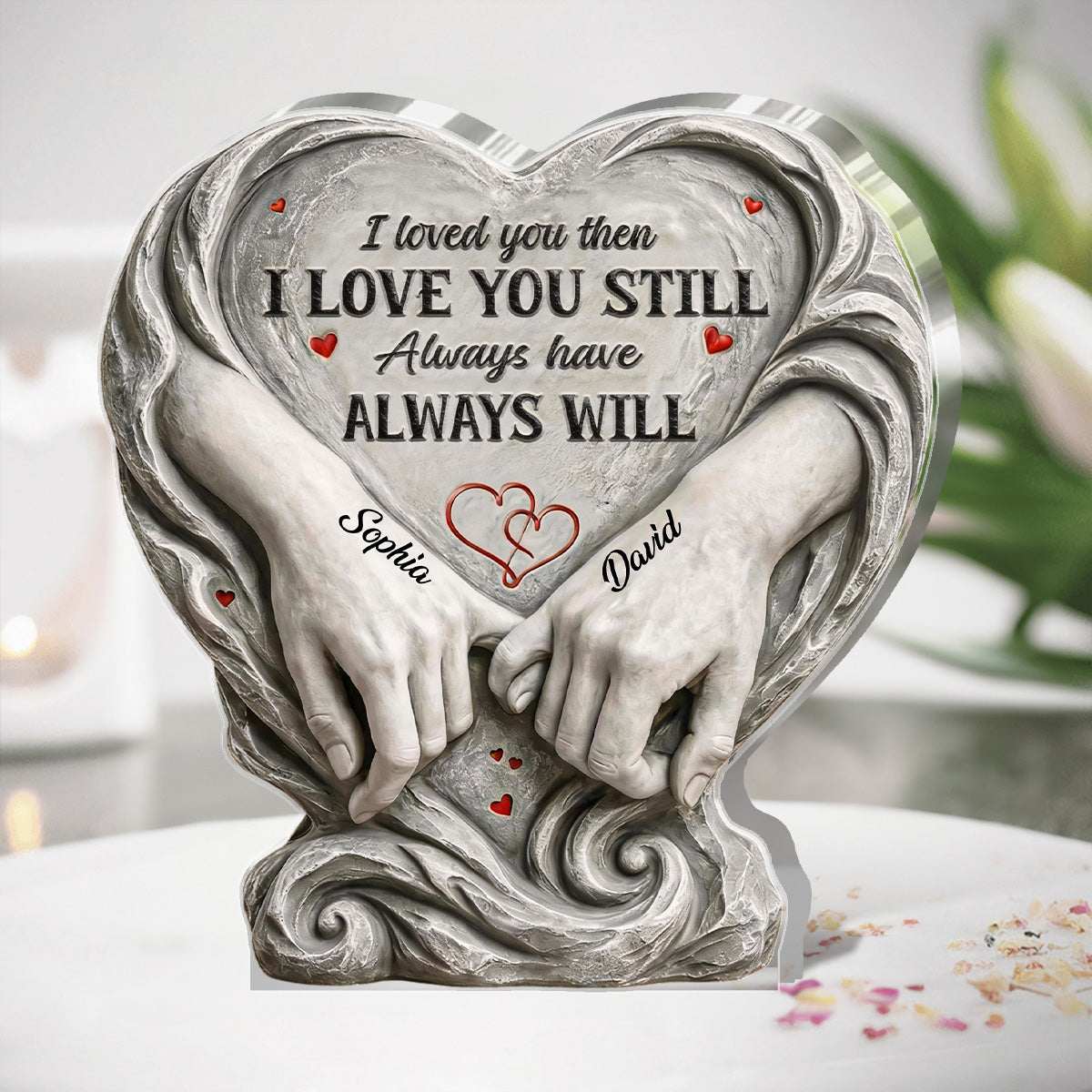 Gift For Couple - A Lifetime Of Small Forever - Personalized Custom ...