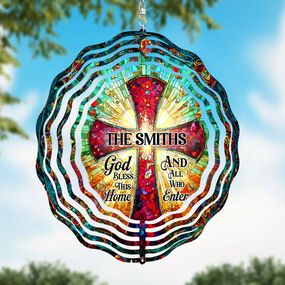 Cross Of Blessing - Personalized Wind Spinners – FaithCorner