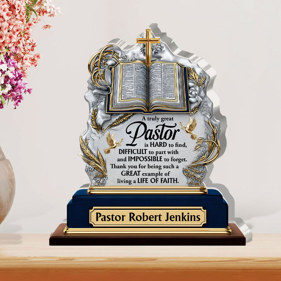 Custom Shaped Acrylic Plaque – FaithCorner